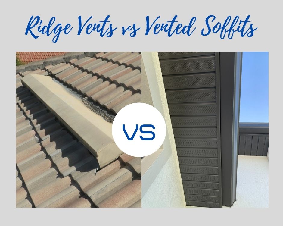 Ridge Vents vs. Vented Soffits - Sposen Homes