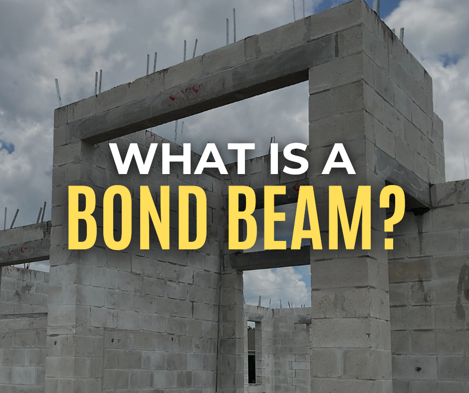 What Is a Bond Beam? - Sposen Homes